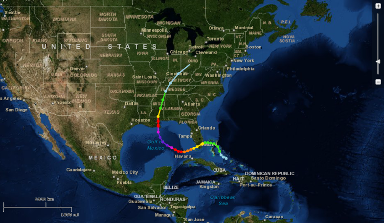 2025 Hurricane Season - Track The Tropics - Spaghetti Models